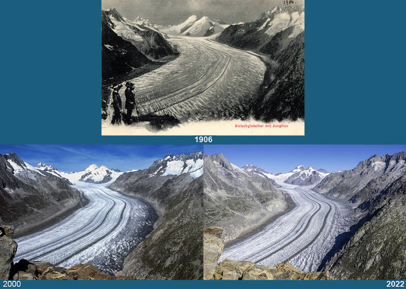 Aletschgletscher – Gletscherarchiv