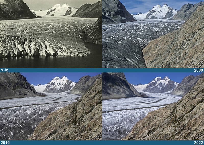 Aletschgletscher – Gletscherarchiv
